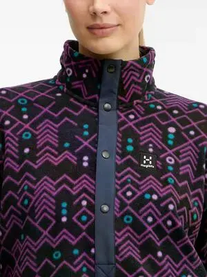 HAGLOFS Patterned Fleece Sweatshirt