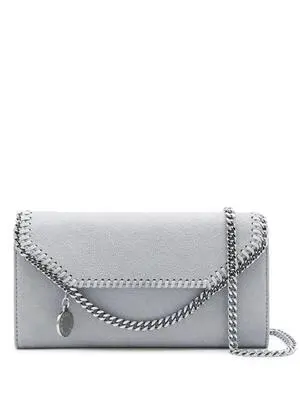 Stella McCartney Chain-strap Charm Shoulder Bag - Grey