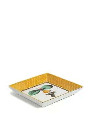 La DoubleJ Square-shape Printed Trinket Tray