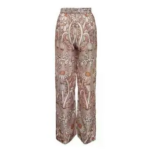 Biyan Printed Silk Trousers