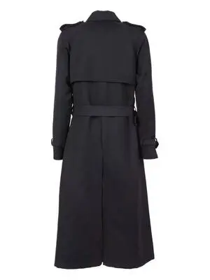 SEALUP Atena Buckle-belt Trench Coat - Blue