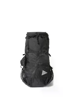 AND WANDER Ecopak 45l Drawstring Backpack - Black