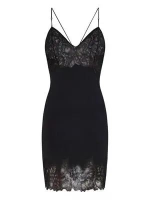 Amiri Marble Lace Mini Dress