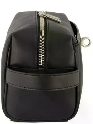 Balenciaga Rodeo Leather Toiletry Pouch - Black