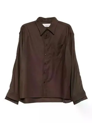 COSTUMEIN Patch-pocket Shirt - Brown