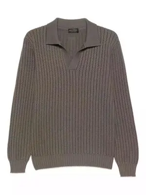 DELL'OGLIO Openwork Knit Sweater