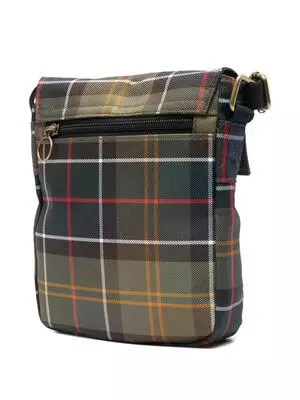 Barbour Tartan Messenger Bag
