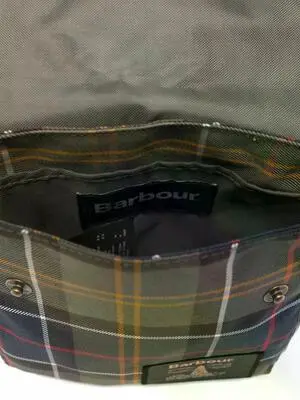 Barbour Tartan Messenger Bag