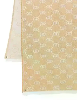 Liu Jo Monogram-pattern Scarf