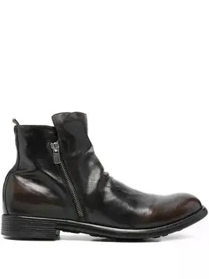Officine Creative 30mm Chronicle Zip Leather Boots