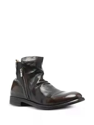 Officine Creative 30mm Chronicle Zip Leather Boots
