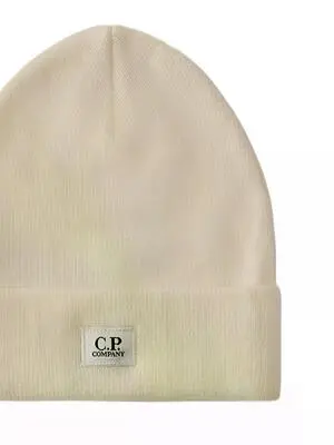 C.P. COMPANY Logo-patch Beanie