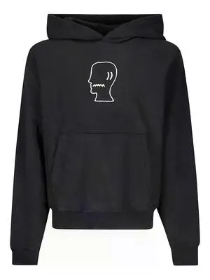 BRAIN DEAD Logo-print Hoodie