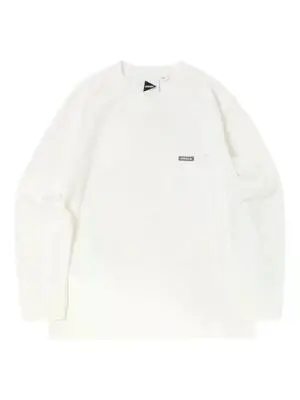 AND WANDER Chest-pocket Long-sleeve T-shirt