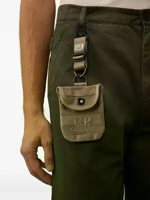 C.P. COMPANY Logo-embroidered Keyring