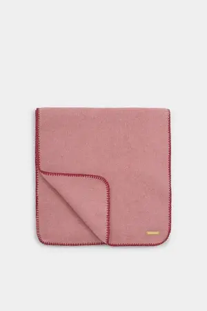 KATIE LOXTON Whipstitch Scarf - Dusty Pink