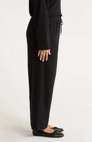 Caslon Wide Leg Ankle Sweatpants