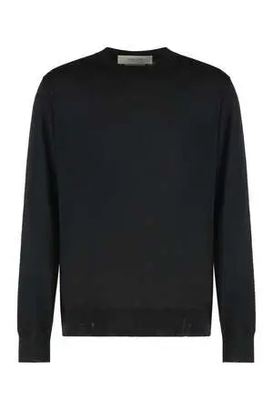 GOLDEN GOOSE Round Neckline Sweater - Black