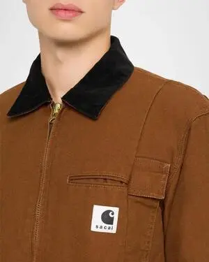 SACAI X CARHARTT WIP Duck Canvas Jacket - D/beige