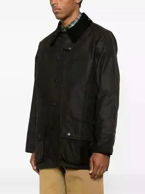 Barbour Corduroy Collar Waxed Jacket