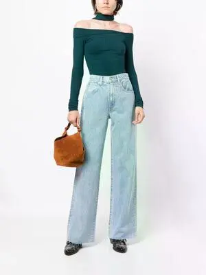 SLVRLAKE High-waisted Wide-leg Jeans