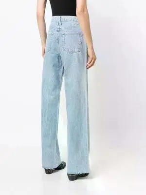 SLVRLAKE High-waisted Wide-leg Jeans