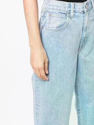 SLVRLAKE High-waisted Wide-leg Jeans