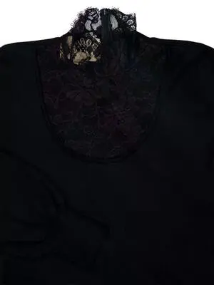 Valentino Garavani Lace-detail Sweater