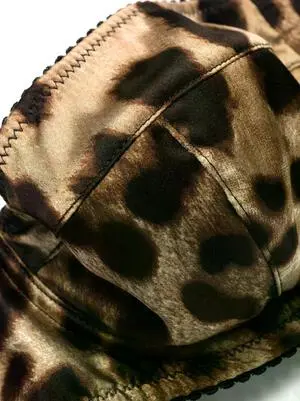 Dolce & Gabbana Leopard-print Balconette Bra