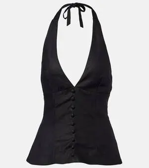 Faithfull The Brand Marie Linen Vest