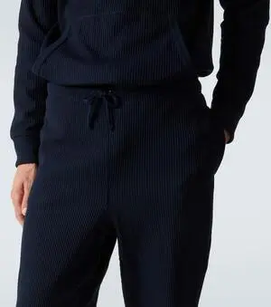 Polo Ralph Lauren Waffle-knit Straight Pants