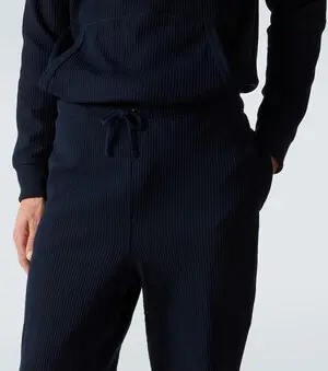 Polo Ralph Lauren Waffle-knit Straight Pants