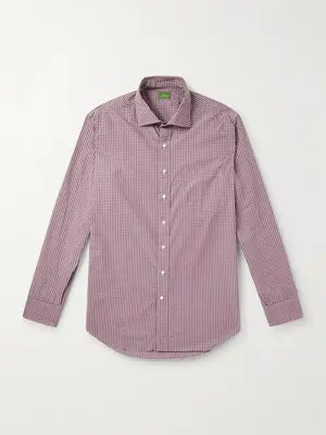 Sid Mashburn Gingham Cotton-poplin Shirt