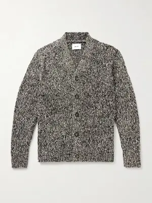 Men's Gray Knit Cardigans