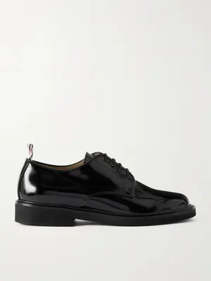 Thom Browne Polished-leather Derby Shoes