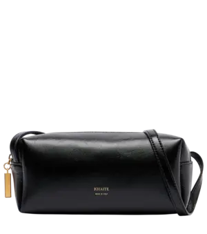 Khaite Kye Mini Leather Crossbody Bag - Black