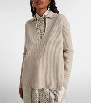 Max Mara Gomma Cashmere Sweater - Beige