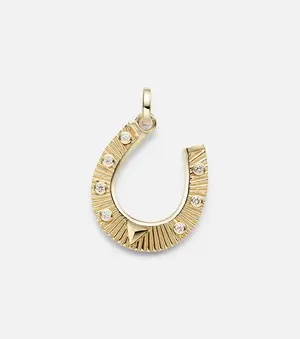FOUNDRAE 18kt Yellow Pendant With Diamonds - Gold