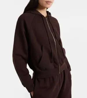 LESET Jamie Cotton Terry Zip-up Hoodie