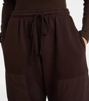 LESET Jamie Patchwork Cotton Terry Sweatpants