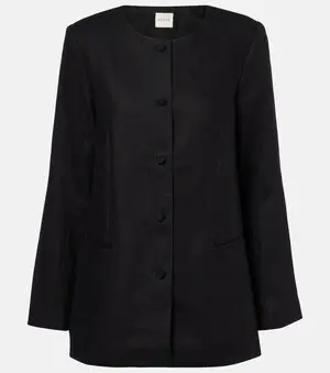 Posse Rio Linen Jacket - Black