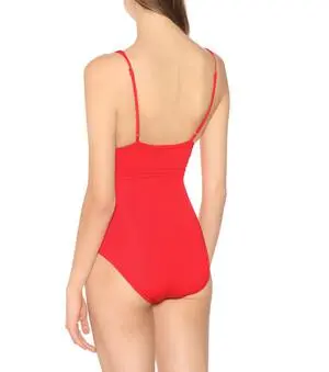 Melissa Odabash Panarea Ruched One-piece Swimsuit - Red
