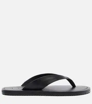A.emery Flora Leather Thong Sandals