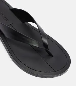 A.emery Flora Leather Thong Sandals