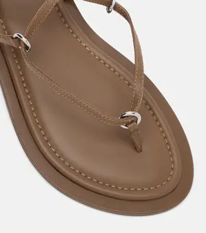 A.emery Nanaka Leather Sandals - Brown