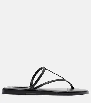 A.emery Cyrus Leather Thong Sandals