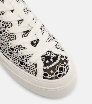 Zimmermann Pixie Lace Platform Sneakers