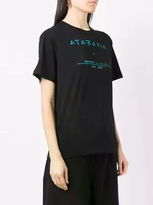Raf Simons Logo-print Short-sleeved T-shirt - Black