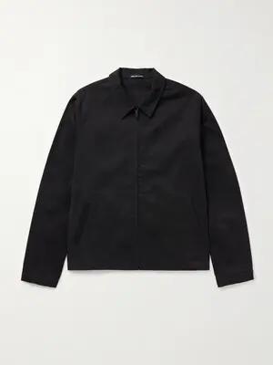 JAMES PERSE Cotton-blend Twill Coach Jacket