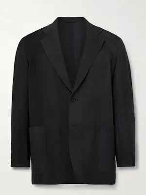 KAPTAIN SUNSHINE Unstructured Wool-twill Suit Jacket